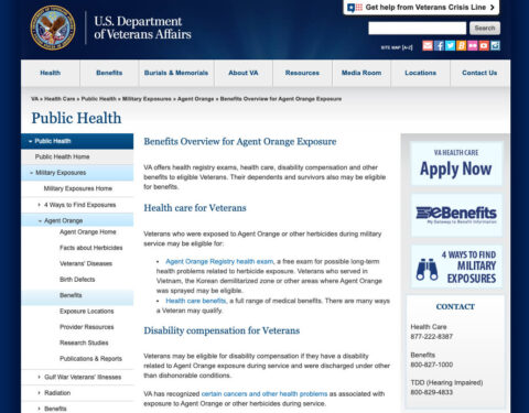 The VA's List of Agent Orange-related Diseases - VAORRC